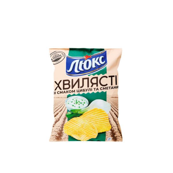 Sipsit Smetana ja sipuli 125g LUX - Ukrainan herkut